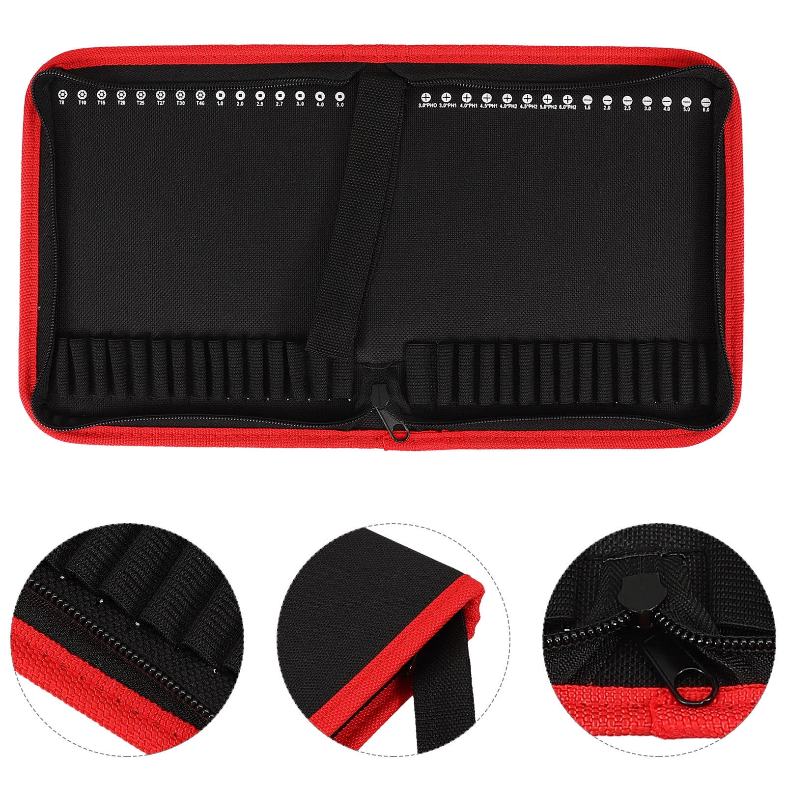 MIPCASE Handheld Design Drill Bit Case Empty for Craftsmen and Tool ...