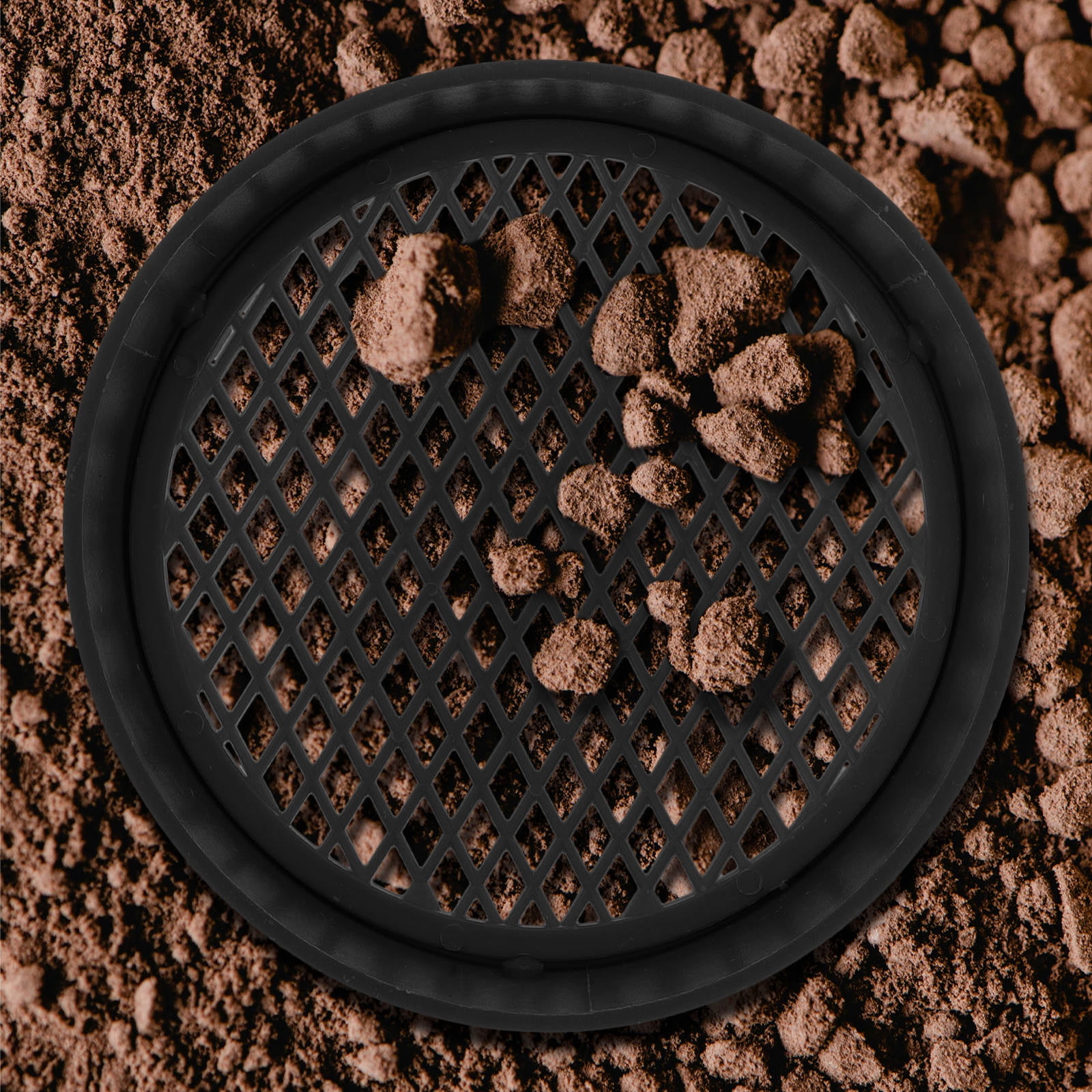 MIPCASE Plastic 3Pcs Soil Sieve for Sifting Compost and Soil Samples 4 ...