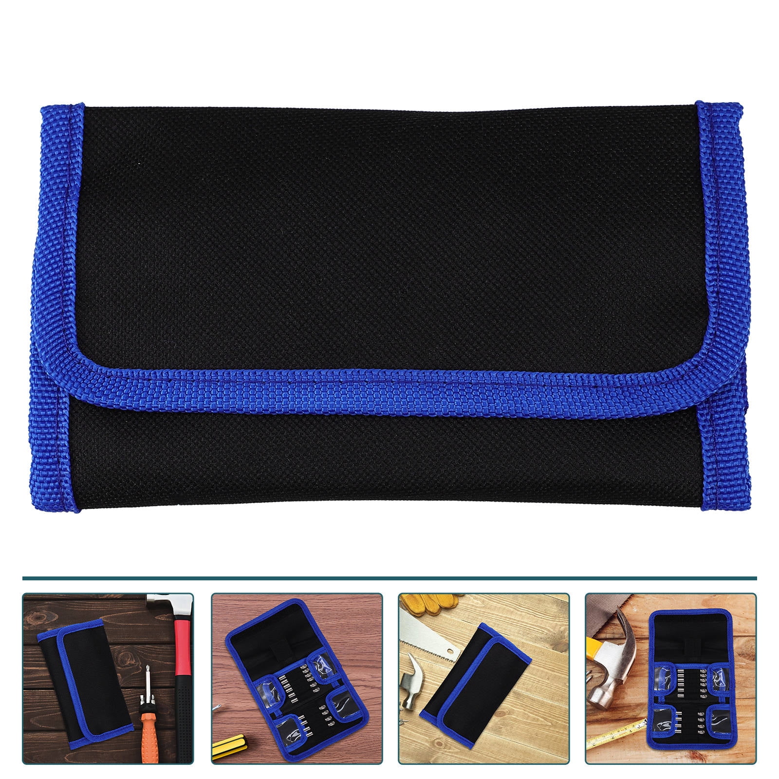 MIPCASE Canvas Tool Pouch with Handle, Multi-Color Storage Organizer ...