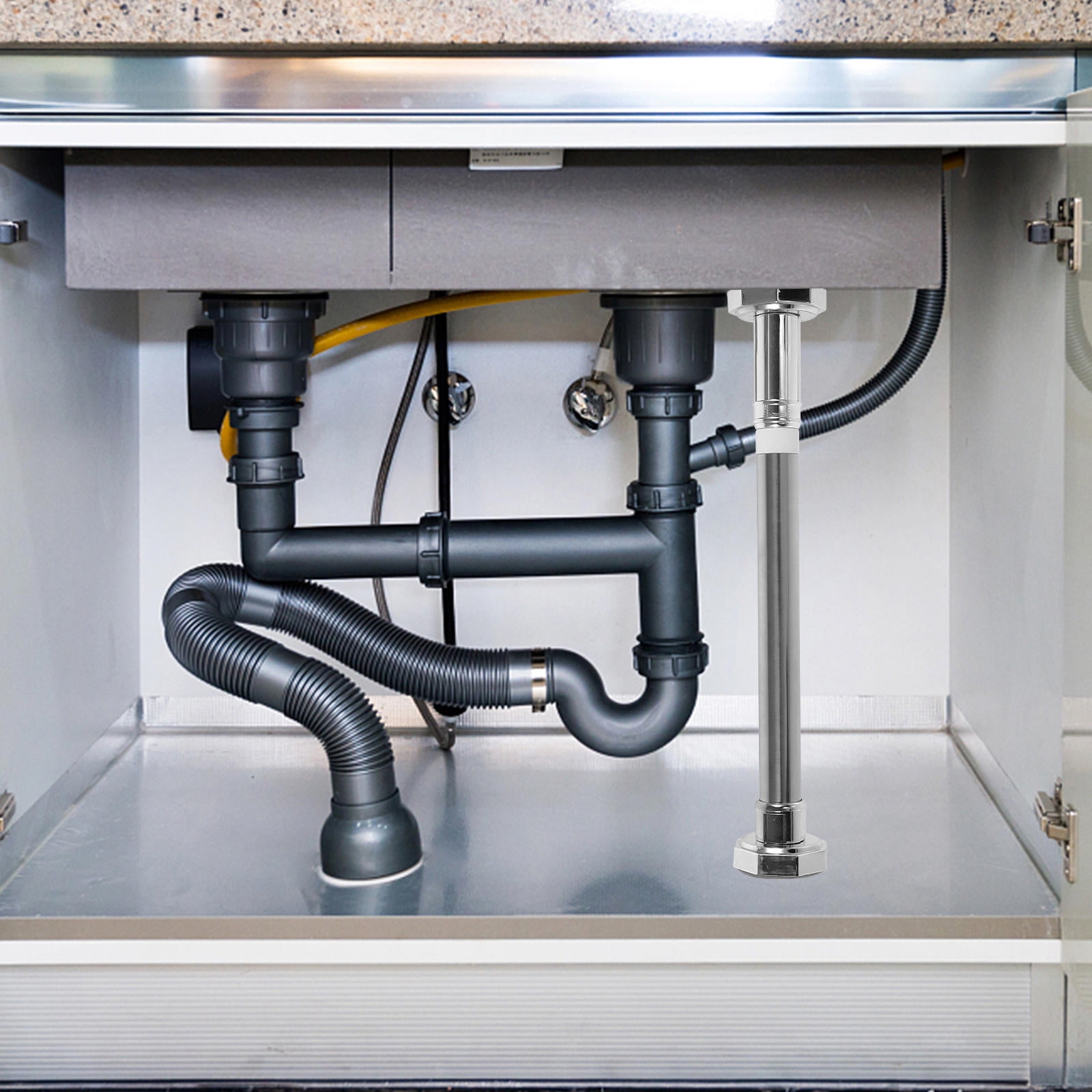 MIPCASE Heavy Duty Undercounter Sink Support Bracket Stainless Steel ...