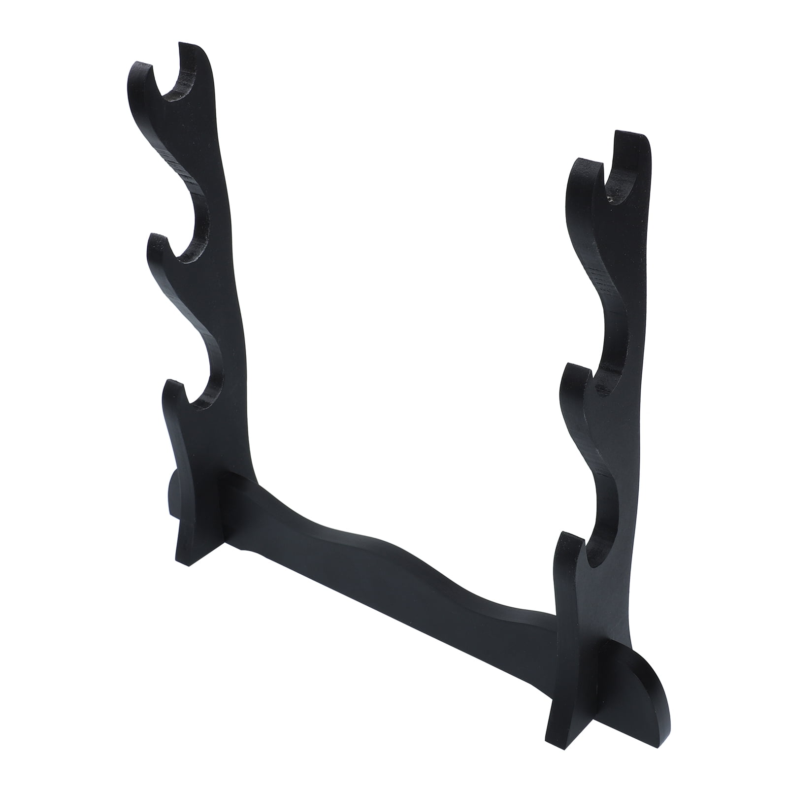 MIPCASE Solid Wood Vertical Sword Rack Display For Collectors 1Pcs ...
