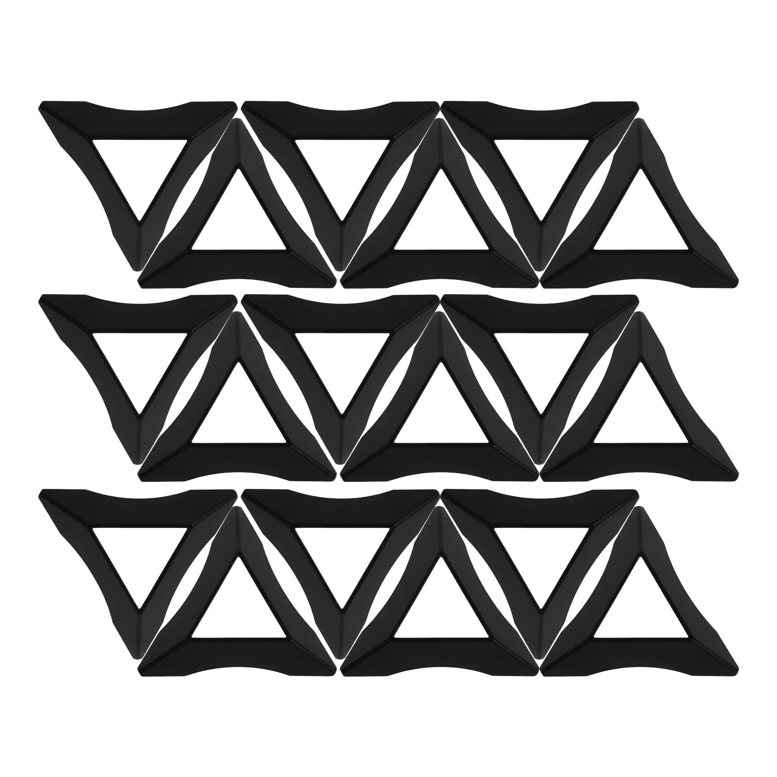 MIPCASE Triangle Cubes Holder Cube Collection Stand for Desktop 20Pack ...