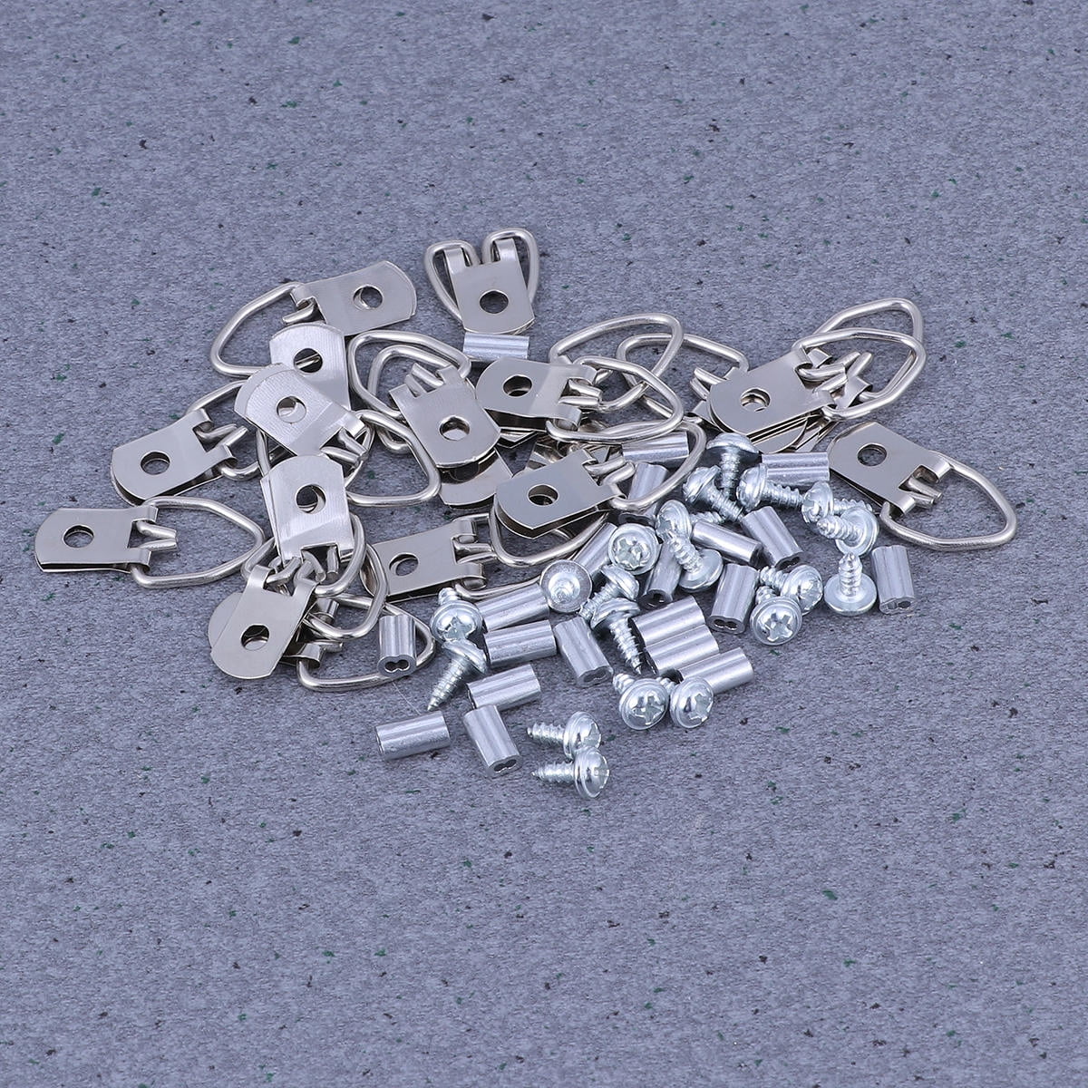 MIPCASE Universal Frame Hangers 20sets of Hanging Hooks 30.5M Steel ...