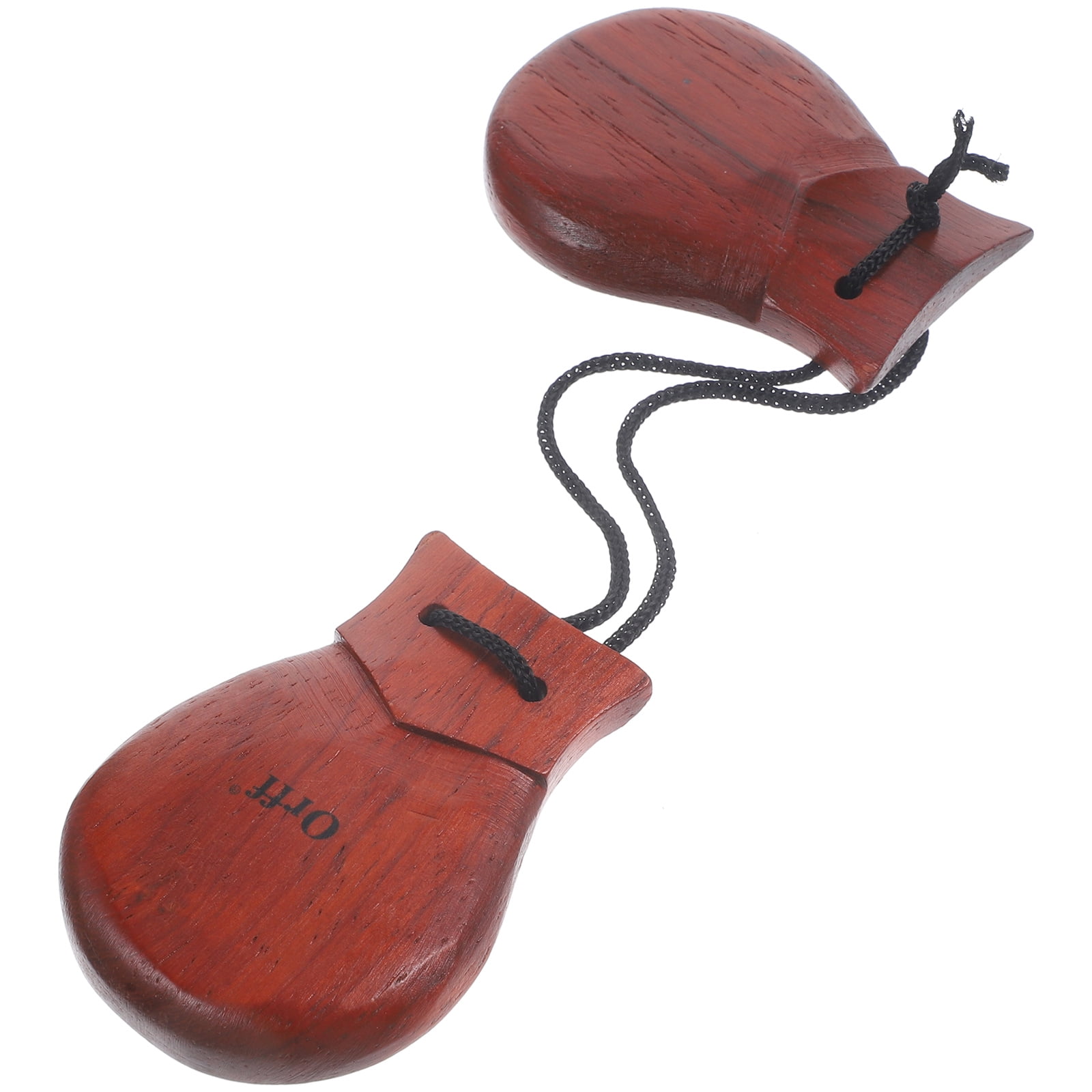 MIPCASE Wooden Castanets Handmade Percussion Instruments Ideal For ...