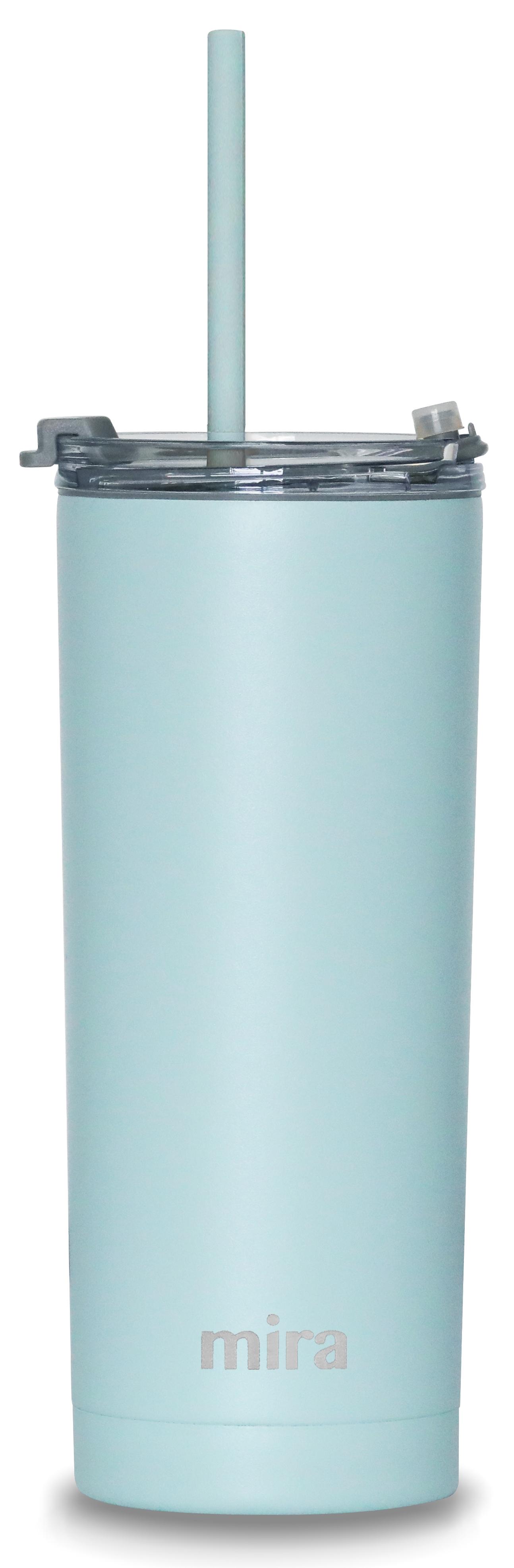 MIRA 20oz Modern Tumbler with Straw & Flip Lid, Stainless Steel Vacuum ...
