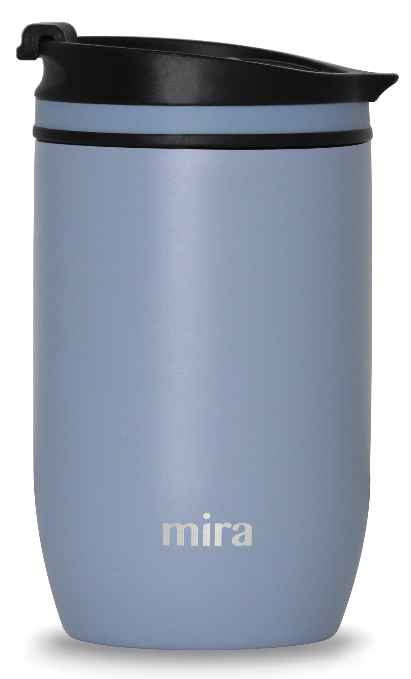 MIRA Insulated Stainless Steel Coffee Travel Mug, Non-Spill Flip Top ...