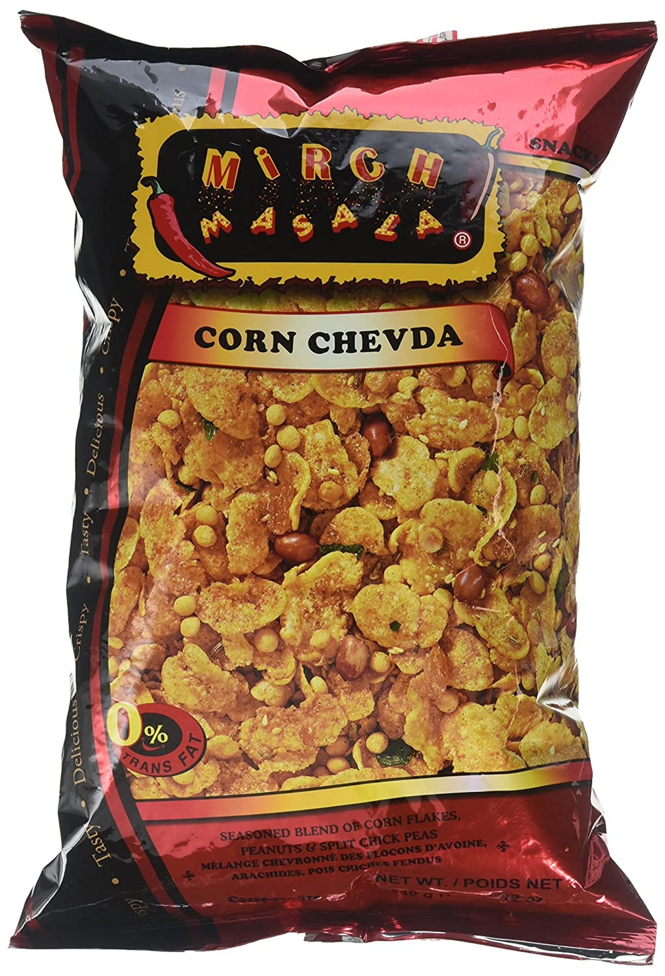 MIRCH MASALA Corn Chevda - 340 Grams (12oz) - Walmart.com