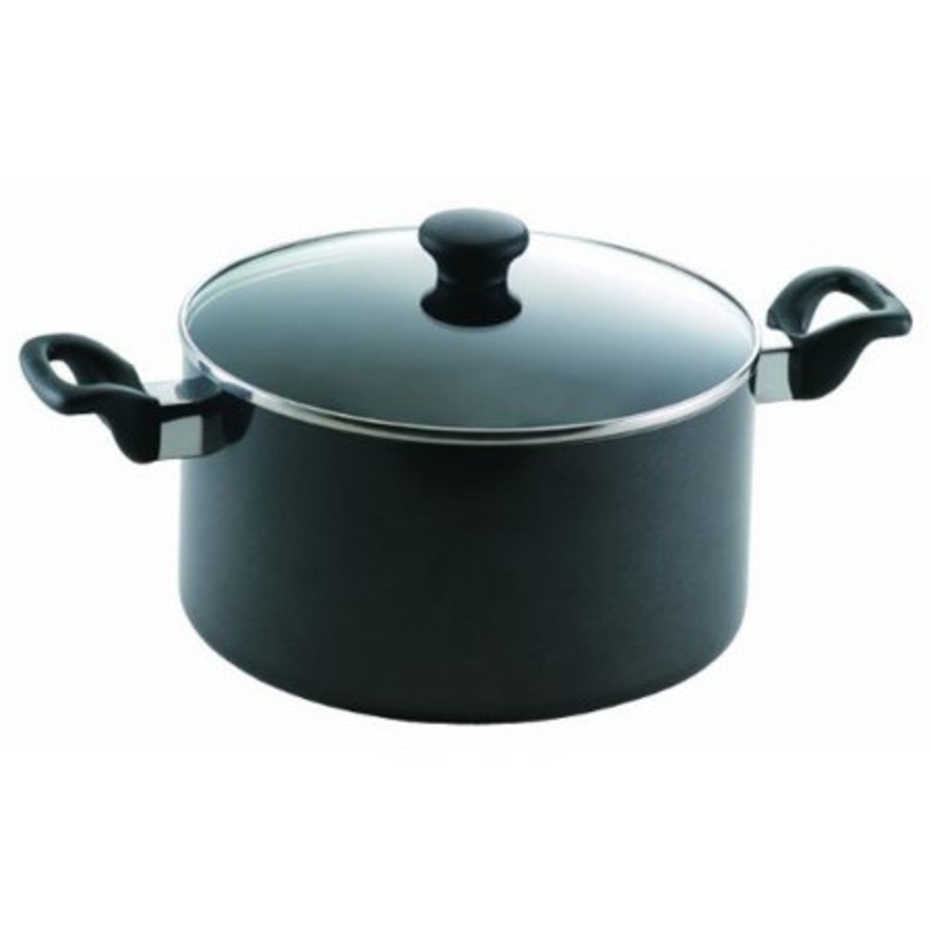 MIRRO Get-A-Grip 6 Qt. Stock Pot, Nonstick Dutch Oven - Walmart.com
