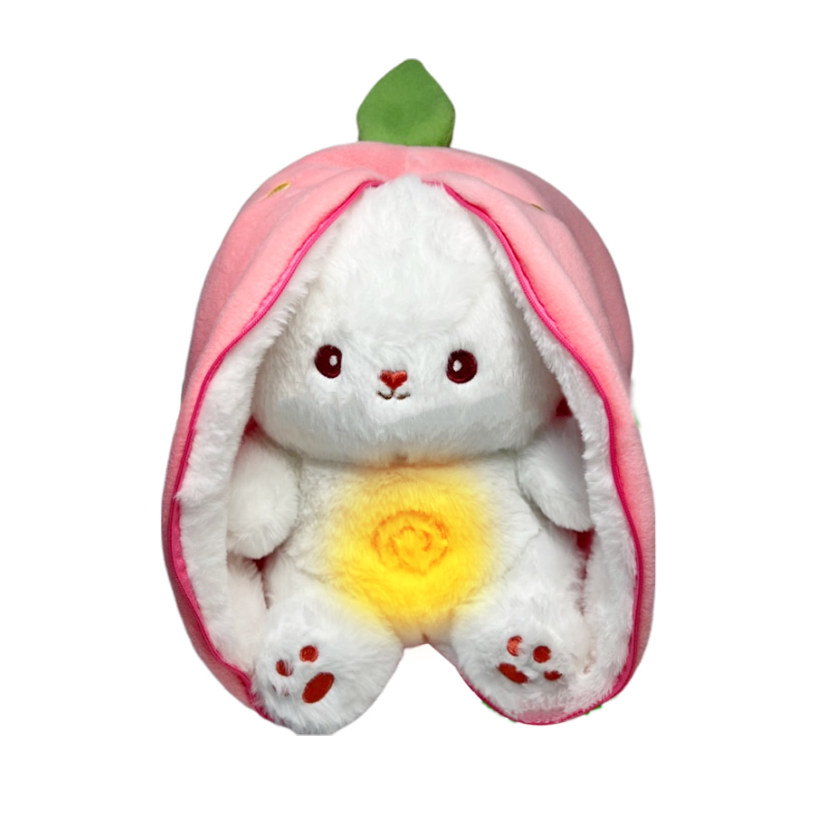 MIRROR Baby Breathing Rabbit Plush Toy with Soothing Music Light ...
