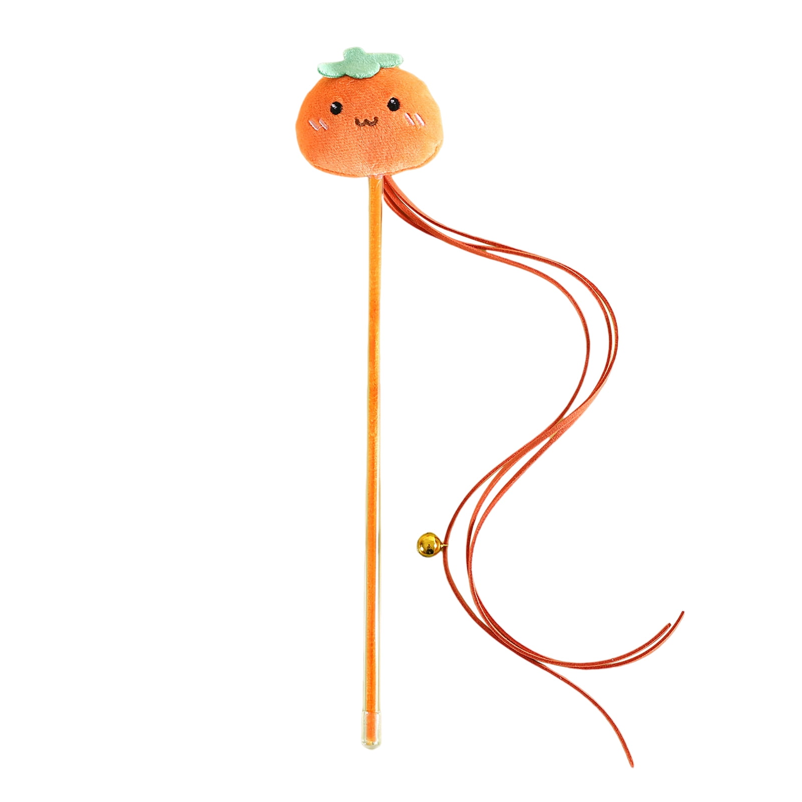 MIRROR Cat Tease Stick Toy Interactive Bite-Resistant Plush Cartoon ...