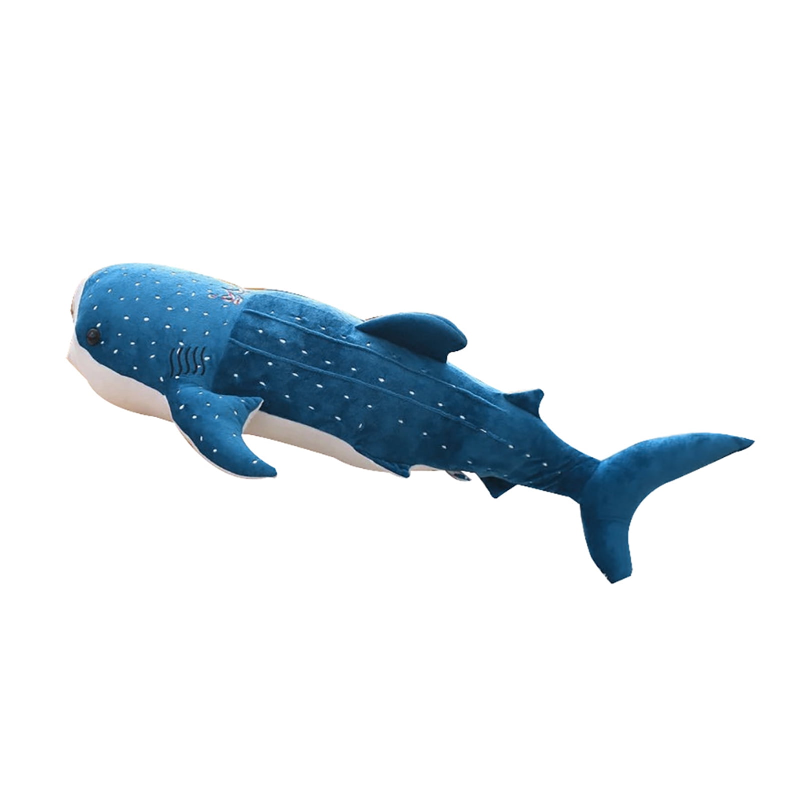 MIRROR Cute Shark Plush Toy Big Fish Cloth Doll Whale Stuffed Children ...