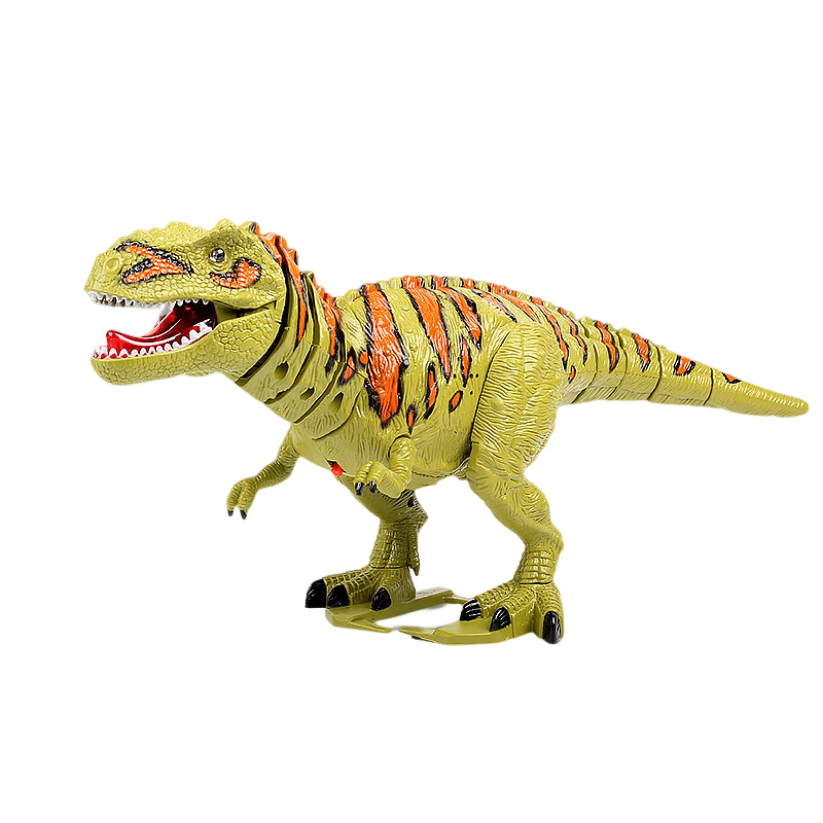 MIRROR Electric Dinosaur Toy with Light And Sound Realistic Walking ...