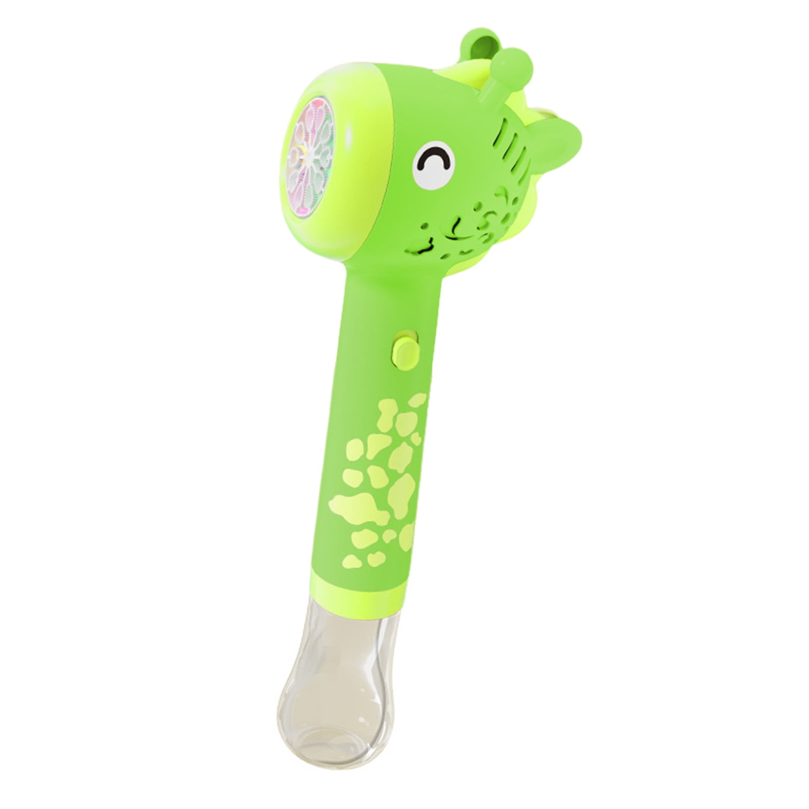 MIRROR Electric Giraffe Bubble Maker Wand with Light 10 Holes Cartoon ...