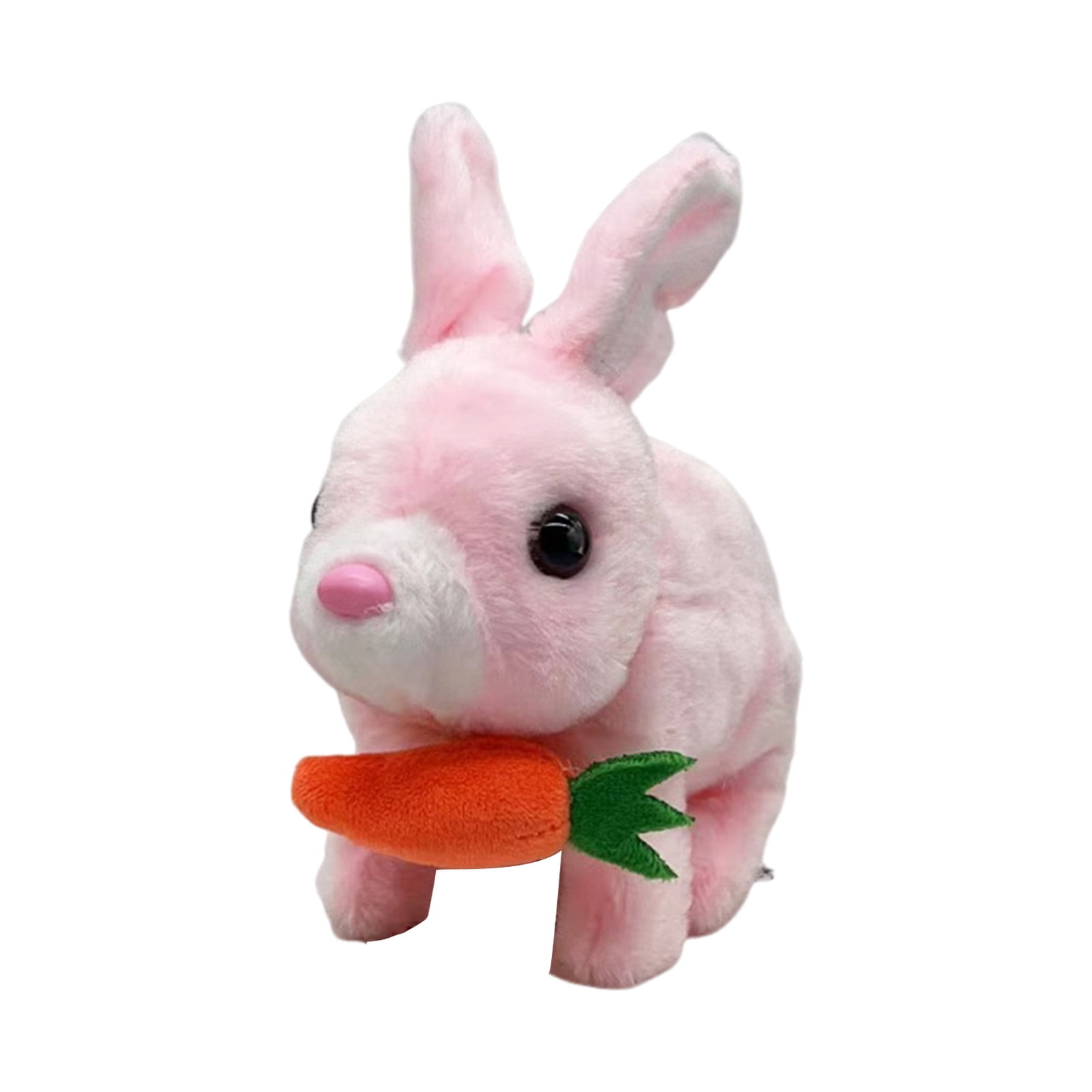MIRROR Electric Rabbit Toy Soft Plush Realistic Good Detail Bunny Shape ...