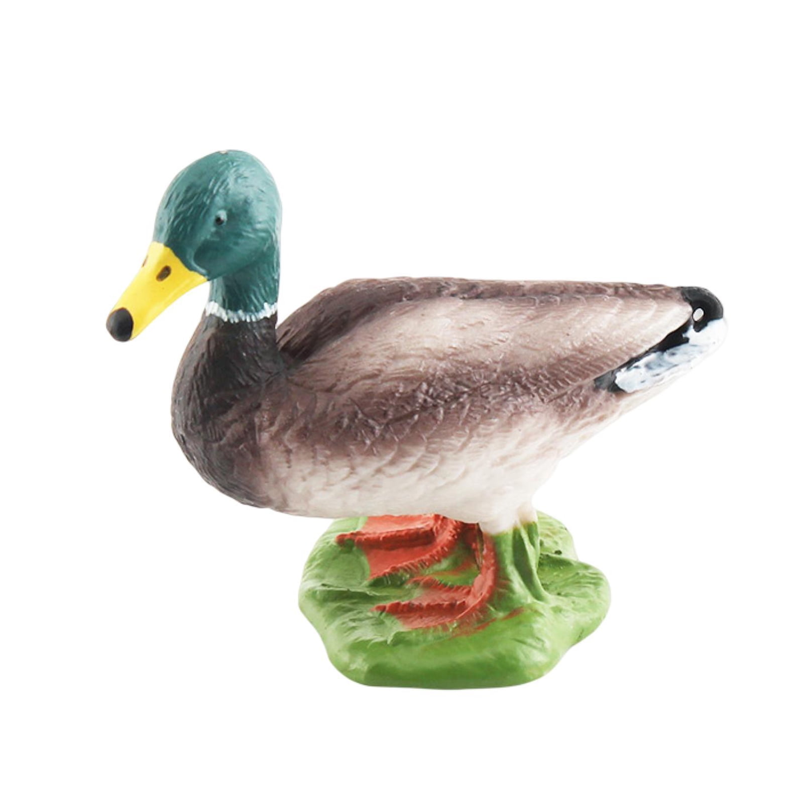 MIRROR Farm Animal Figurine Hen Rooster Duck Goose Simulation Miniature ...