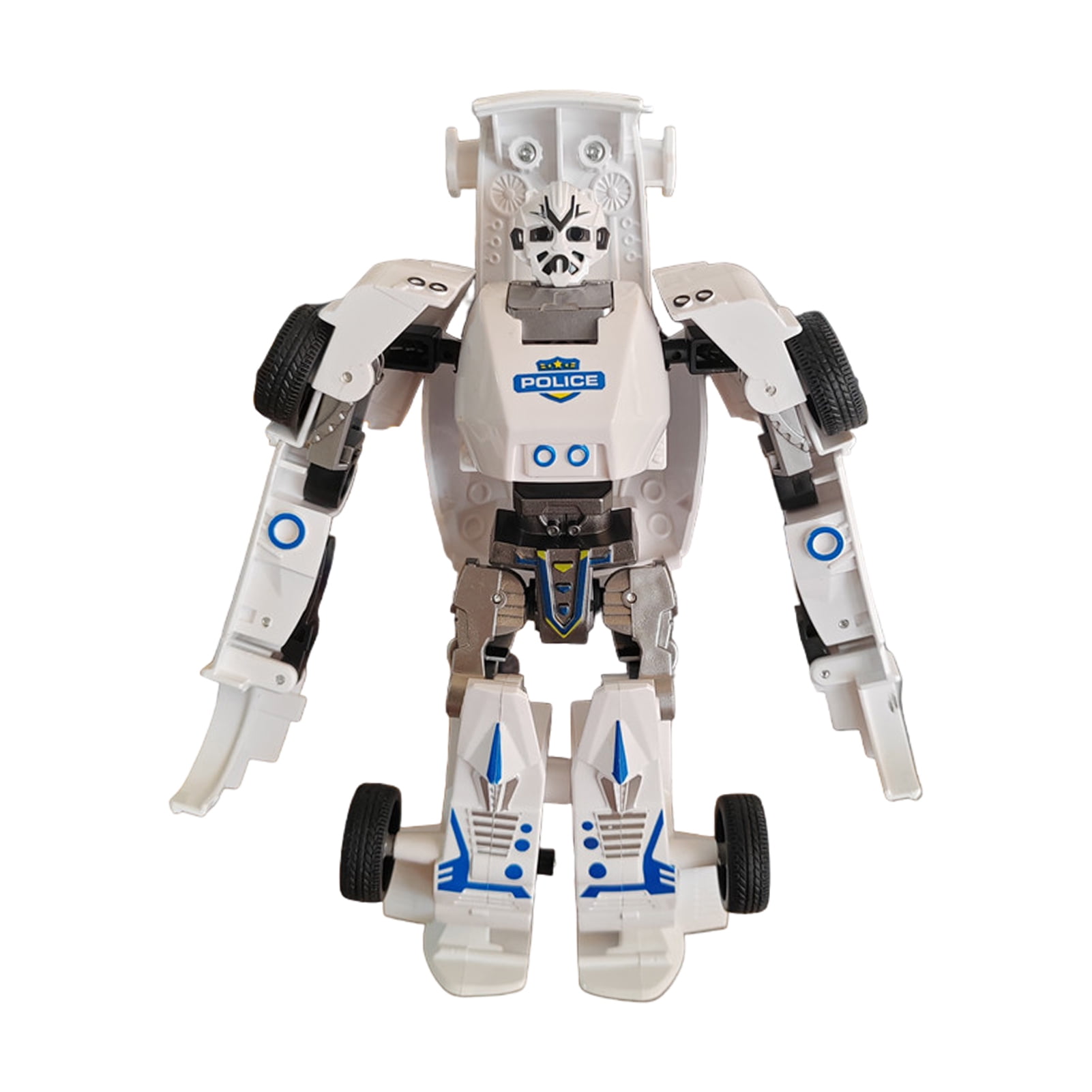 MIRROR Kids Transform Robot Car Toy Inertial Drive Transforming Vehicle ...