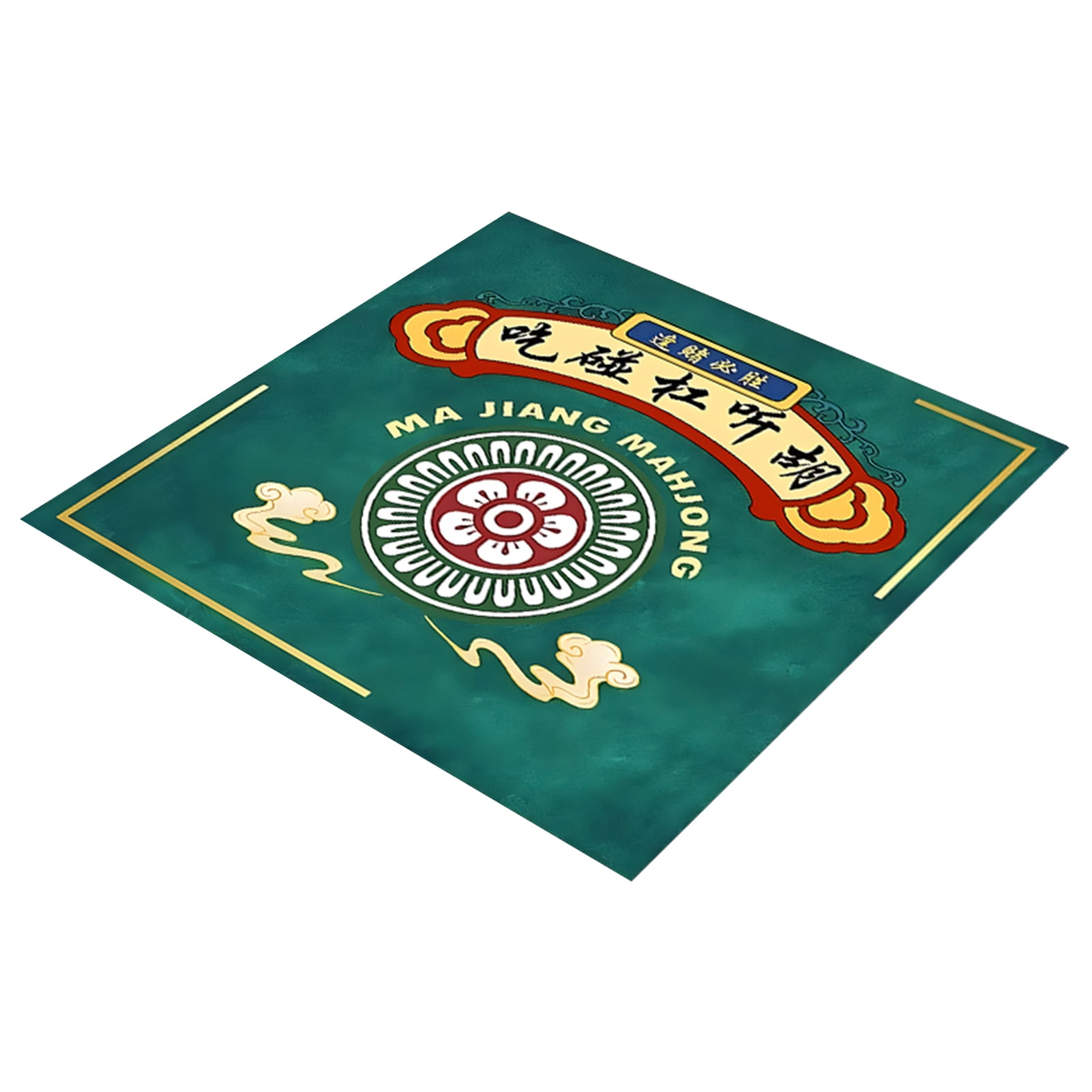 MIRROR Mahjong Table Mat Poker Domino Mahjong Tile Card Board Game Anti ...