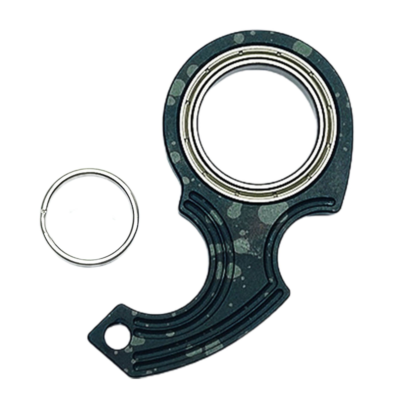 MIRROR Metal Spinner Fidget Toy Stress Anxiety Relief Finger ...