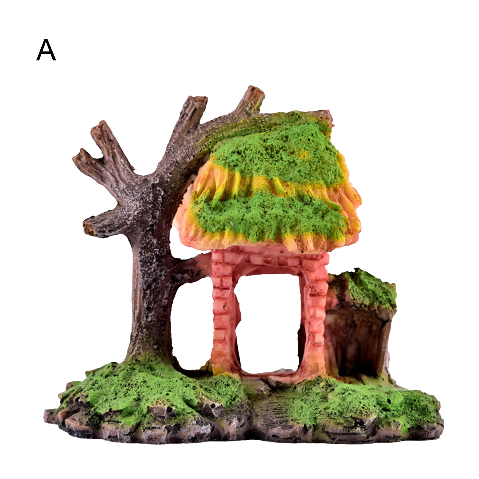 MIRROR Miniature Rockery Bonsai Cottage Stake Garden Fence Home Cafe ...