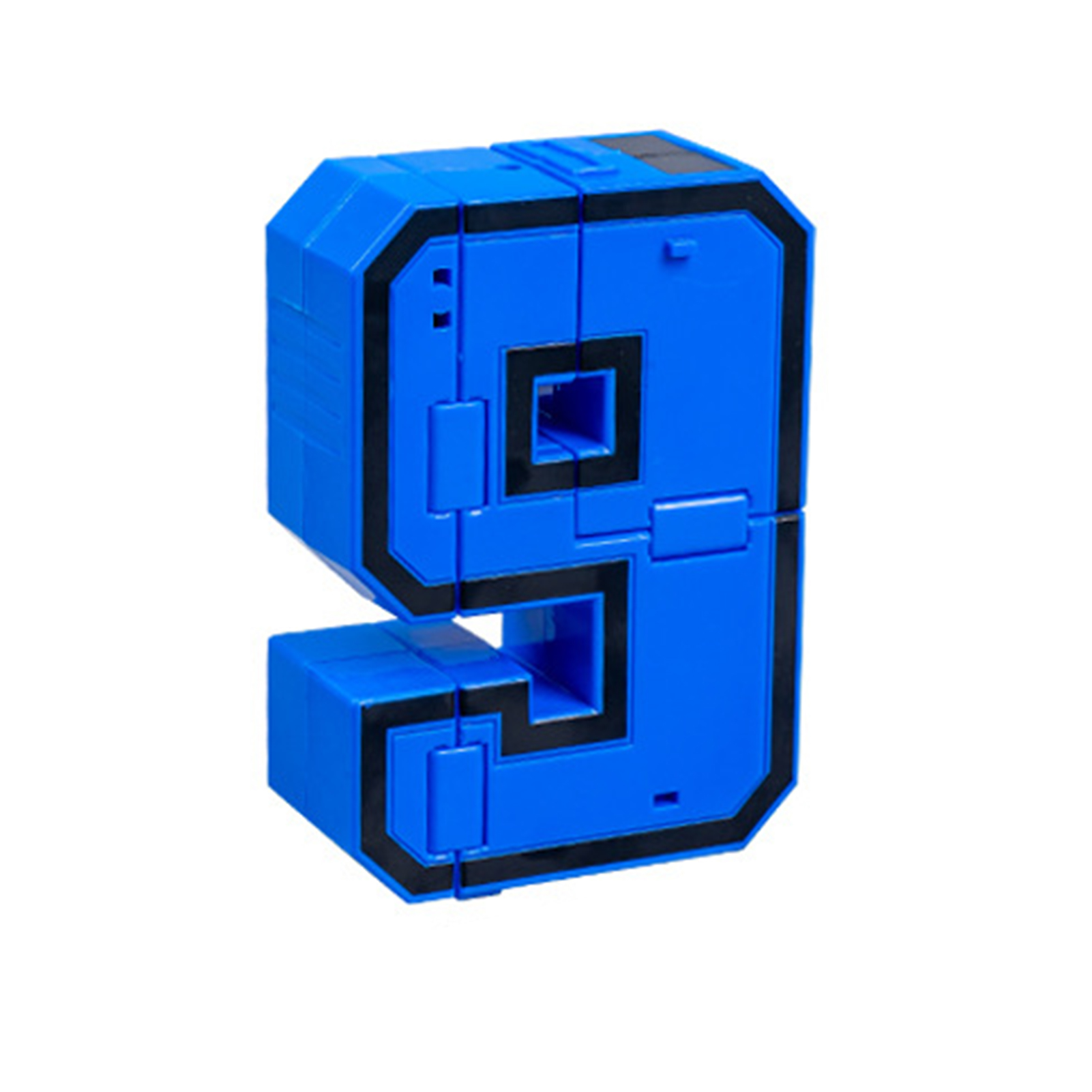 MIRROR Robot Toy Compact Kids Digital Numbers Transforming Robot Action ...