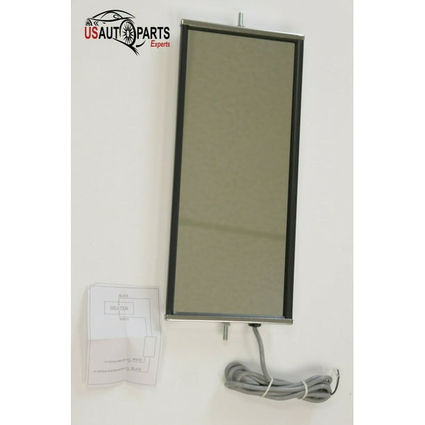 MIRROR STAINLESS STEEL WEST COAST 7"X16" HEATED UAP-201-007 SH ...