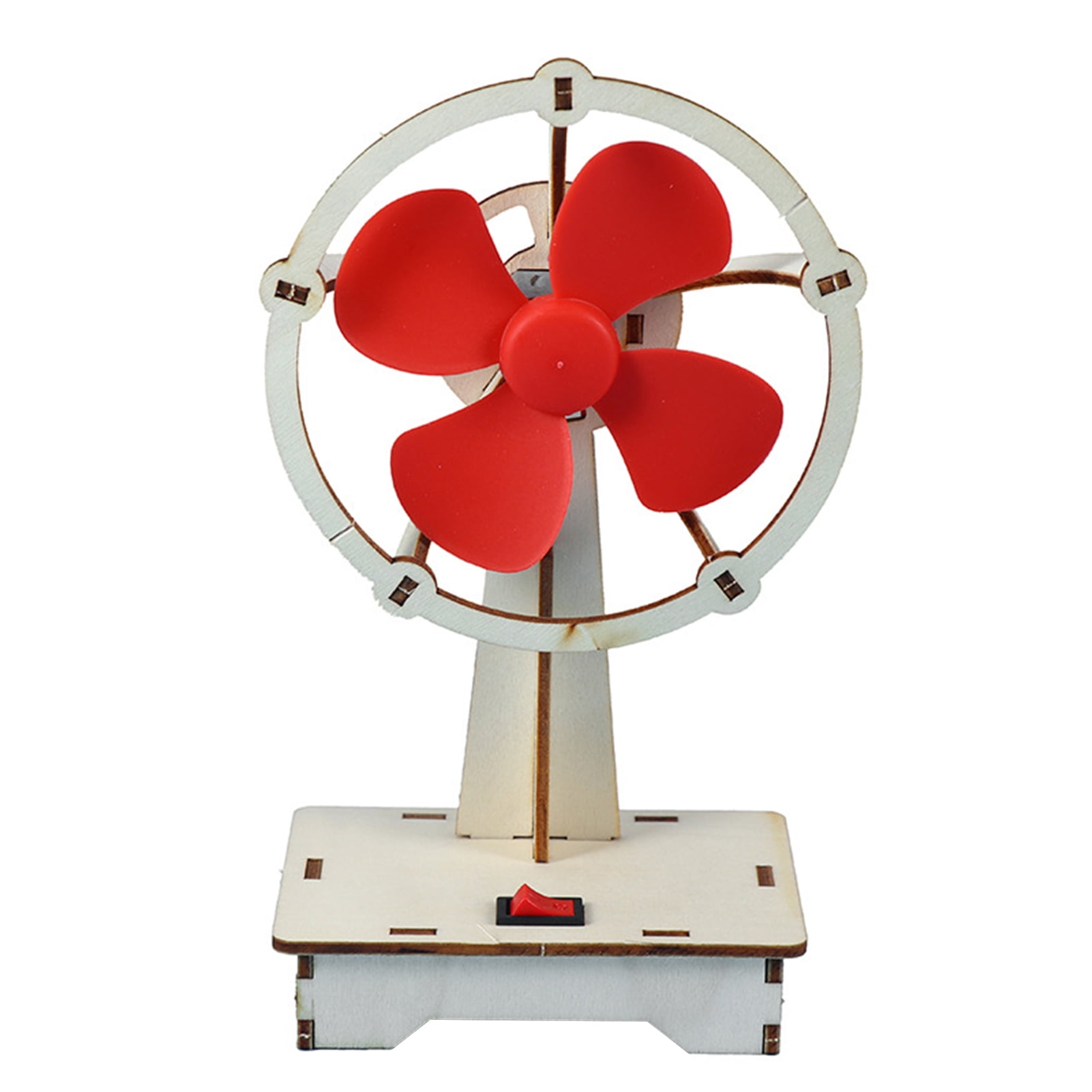 MIRROR Science Fan Kit No Burr Hand-on Ability Eco-friendly DIY Fan ...