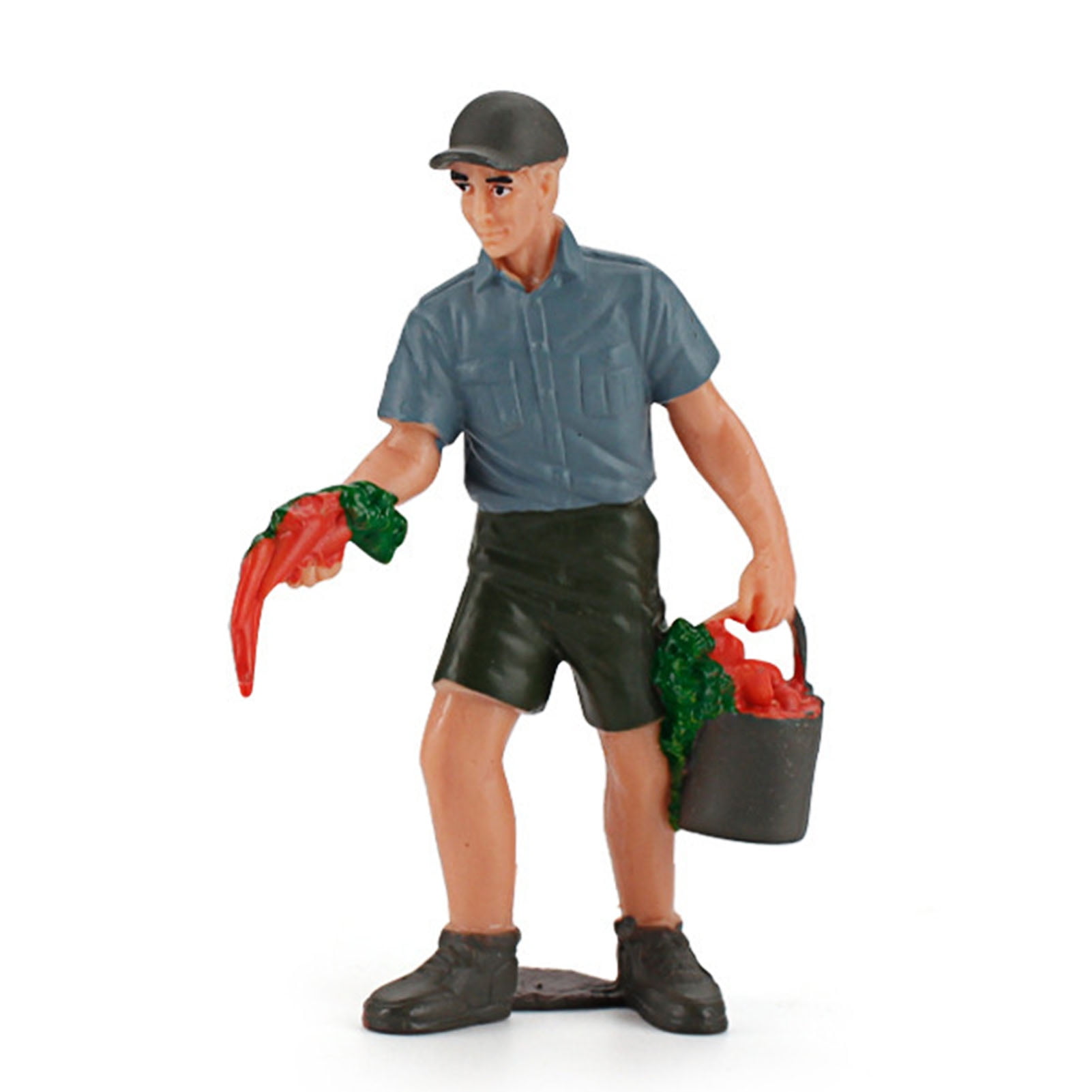 MIRROR Simulation Farmer Character Model Miniature Role Play Figure ...