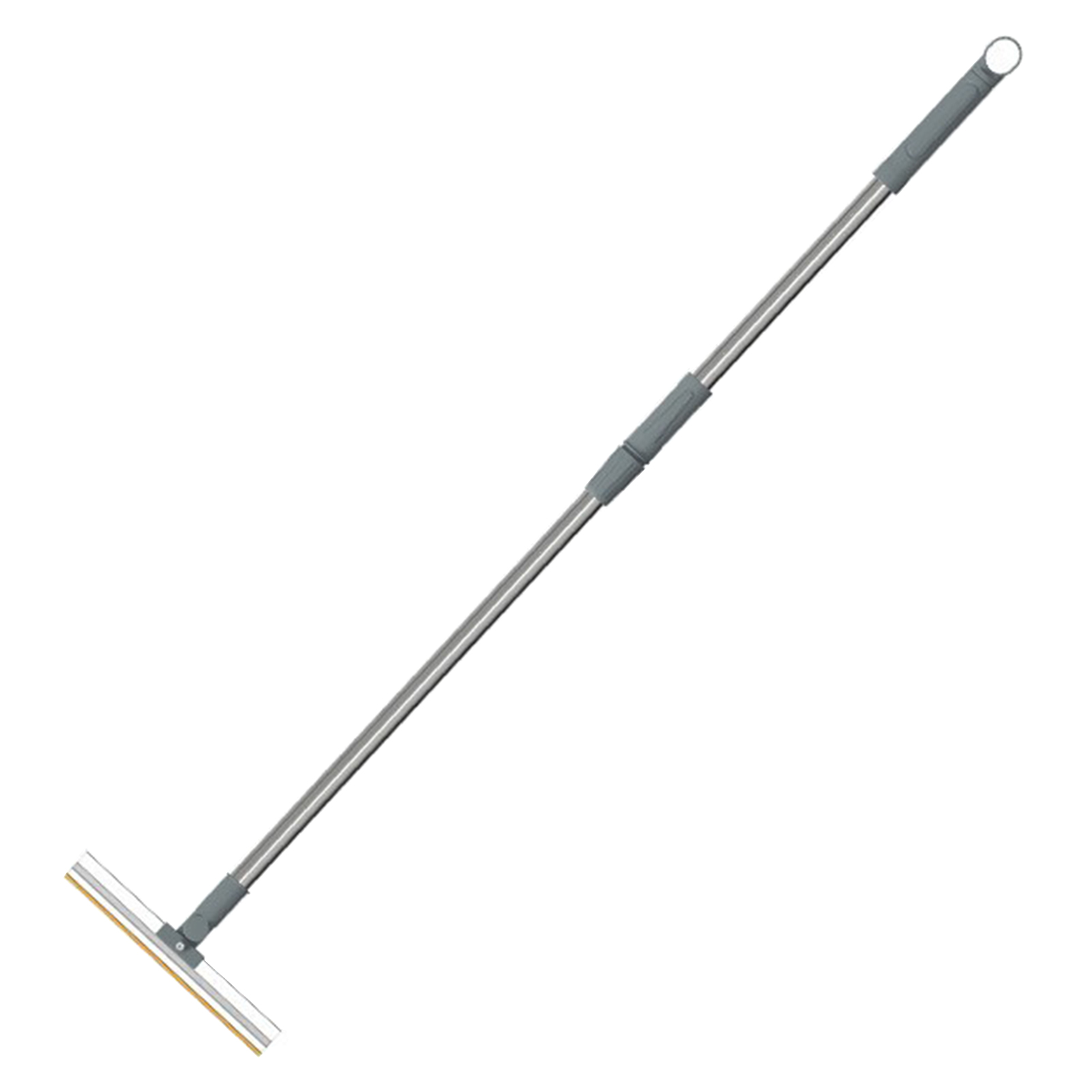 MIRROR Telescopic Handle Carpet Rake Metal Pet Hair Removal Tool ...