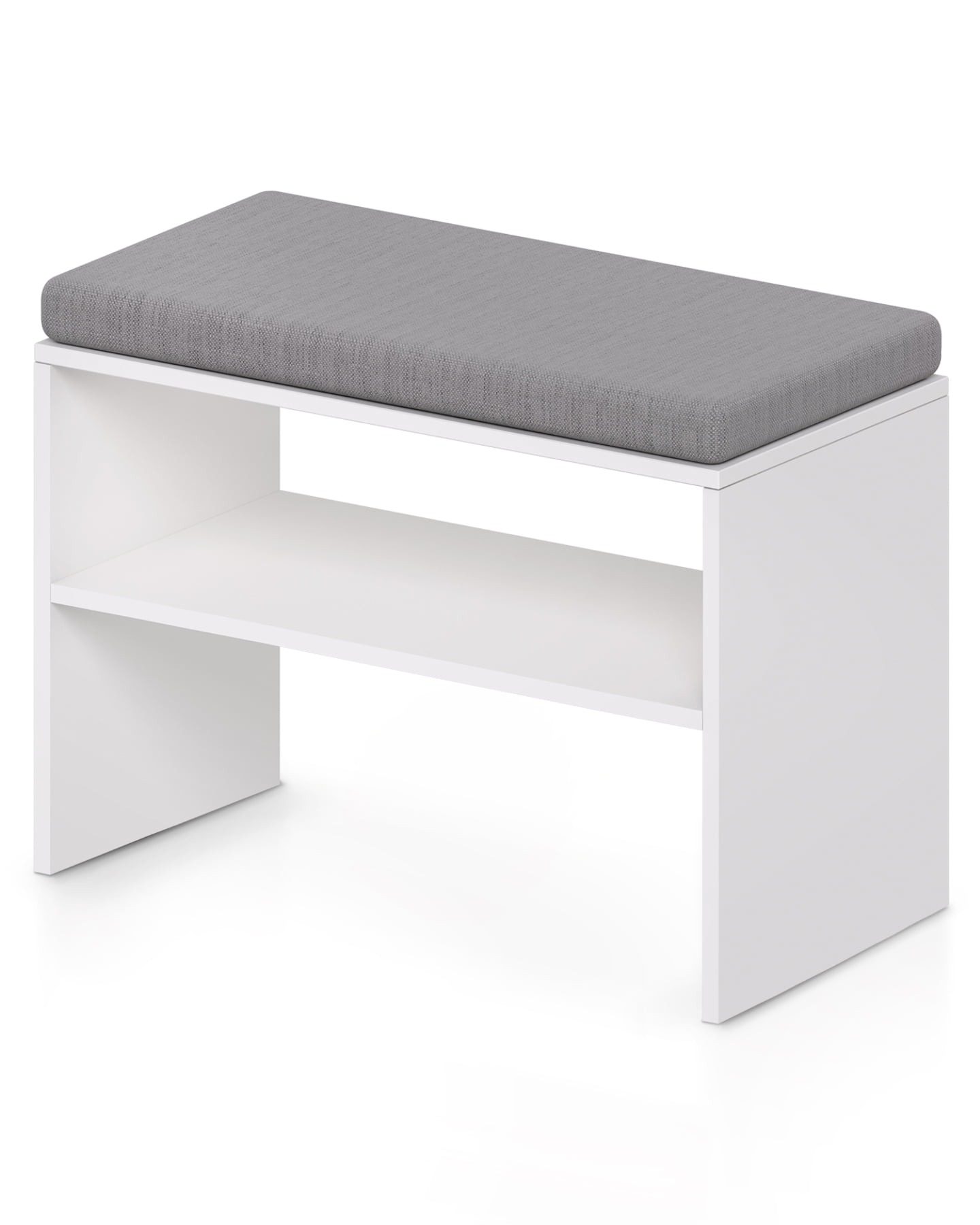 MIRROTOWEL Shoe Bench,Wooden Storage Shoe Change with Cushion for ...