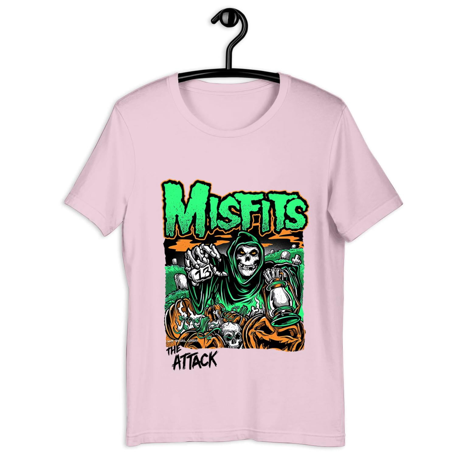 MISFITS THE ATTACK THE CLASSIC ROCK BAND T SHIRTS MEN'S SIZES - Walmart.com