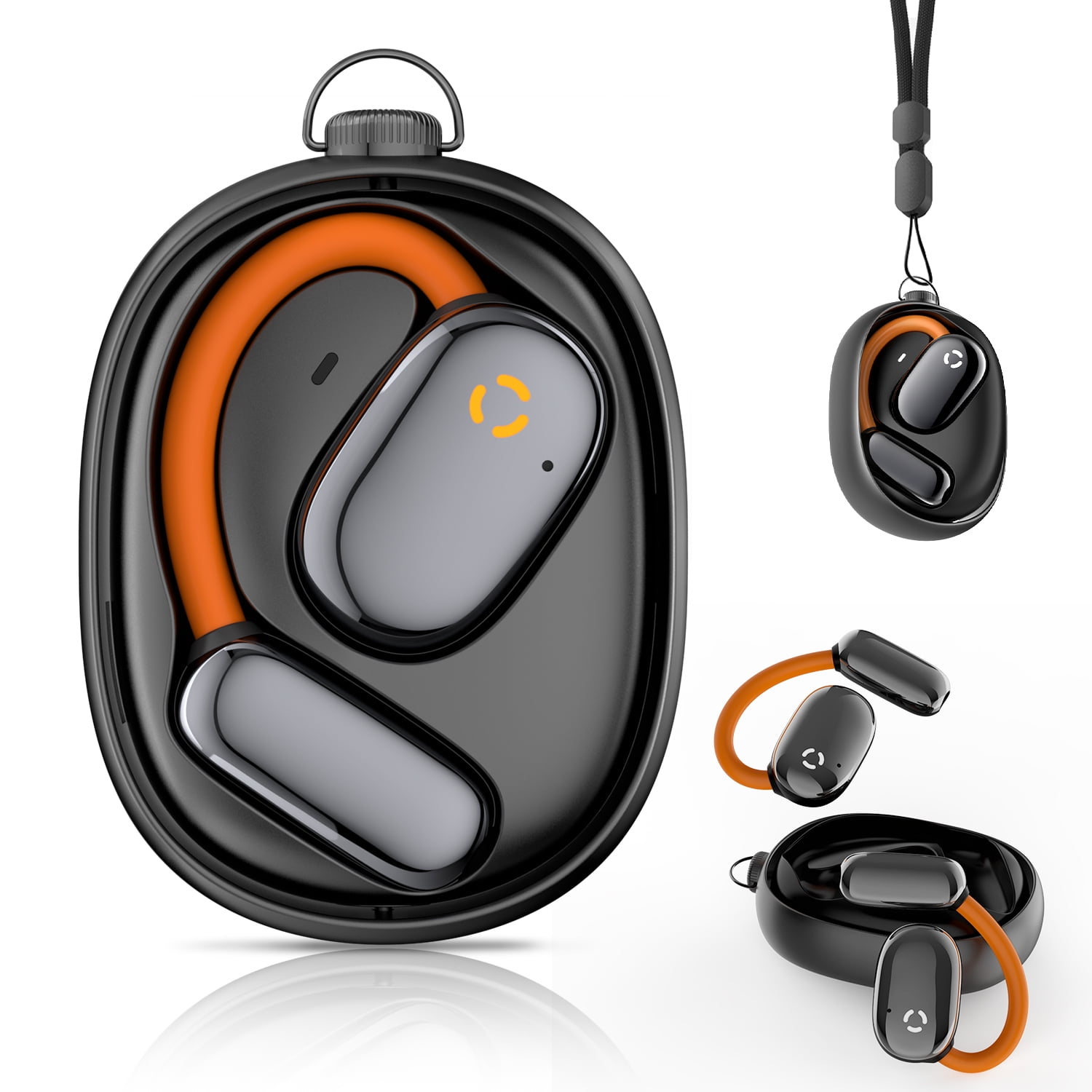 MISIRUN D72 True Open Ear Earbuds Wireless Headphones with Enhanced ...