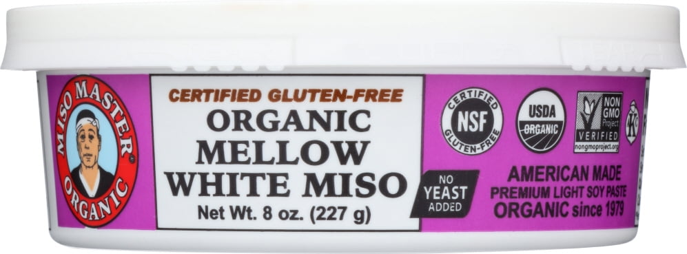 Miso Master: Mellow White Miso Traditional Soy Paste, 8 Oz - Walmart.com