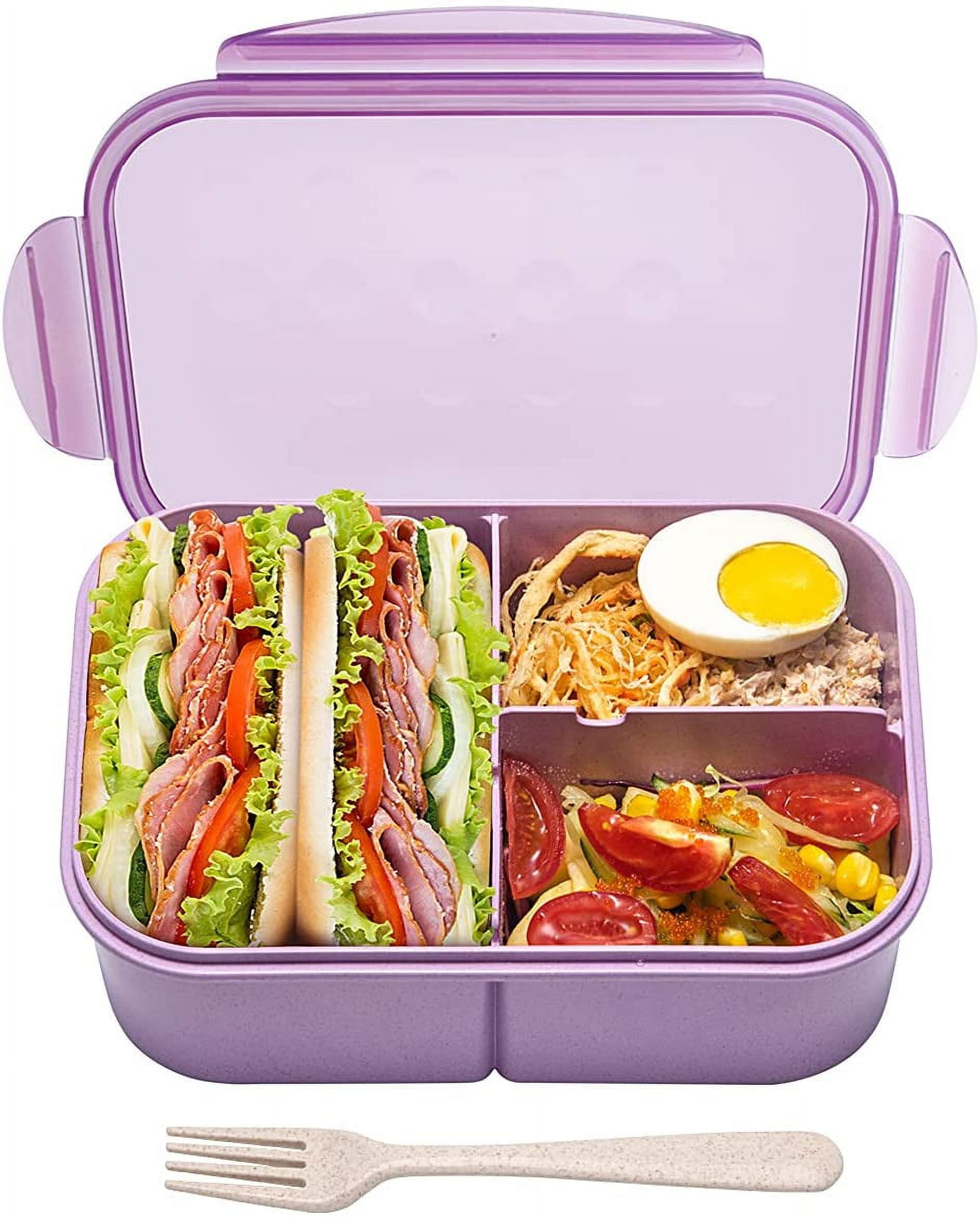 MISS BIG® Bento Box,Bento Box Adult,Lunch Box,Ideal Leak Proof Lunch ...