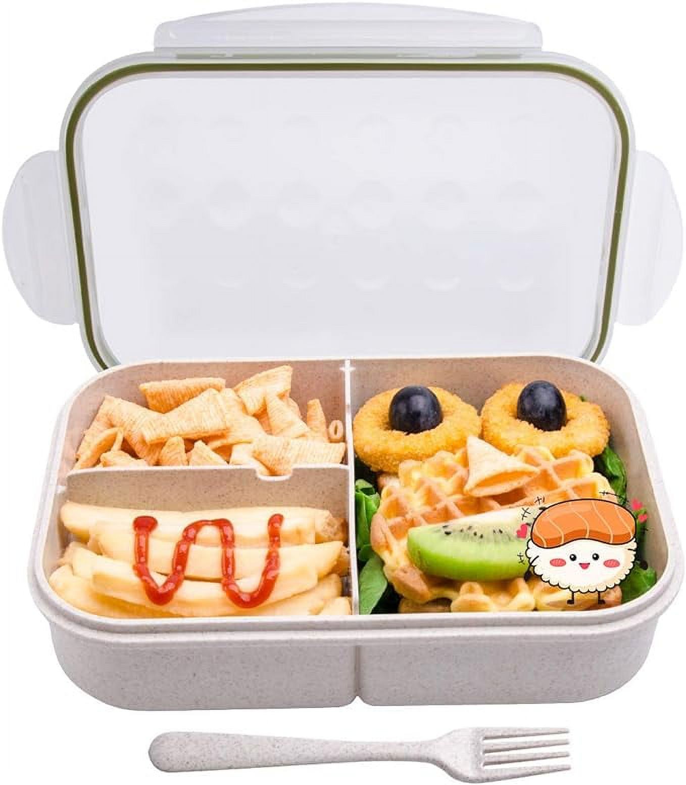 MISS BIG Bento Box, Bento Box for Kids,Ideal Leak Proof Lunch Box Kids ...