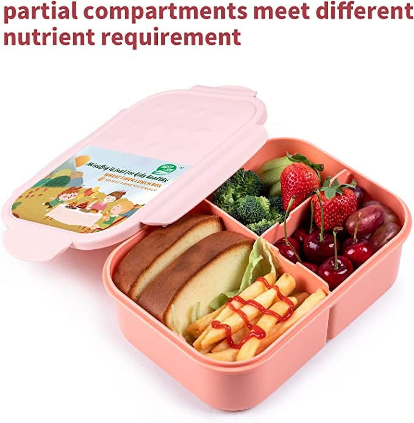 MISS BIG® Lunch Box,Lunch Box Containers,Bento Box,Bento Box Adult Leak ...