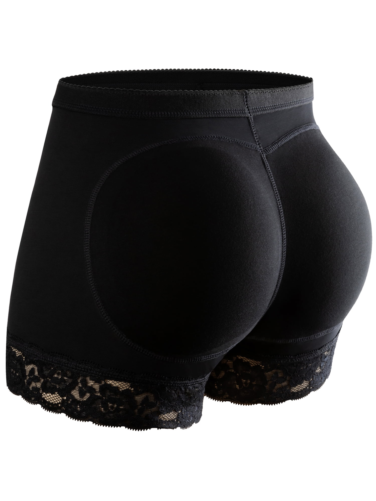 MISS COCOLI Womens Butt Lifter Padded Lace Panties Seamless Hip ...