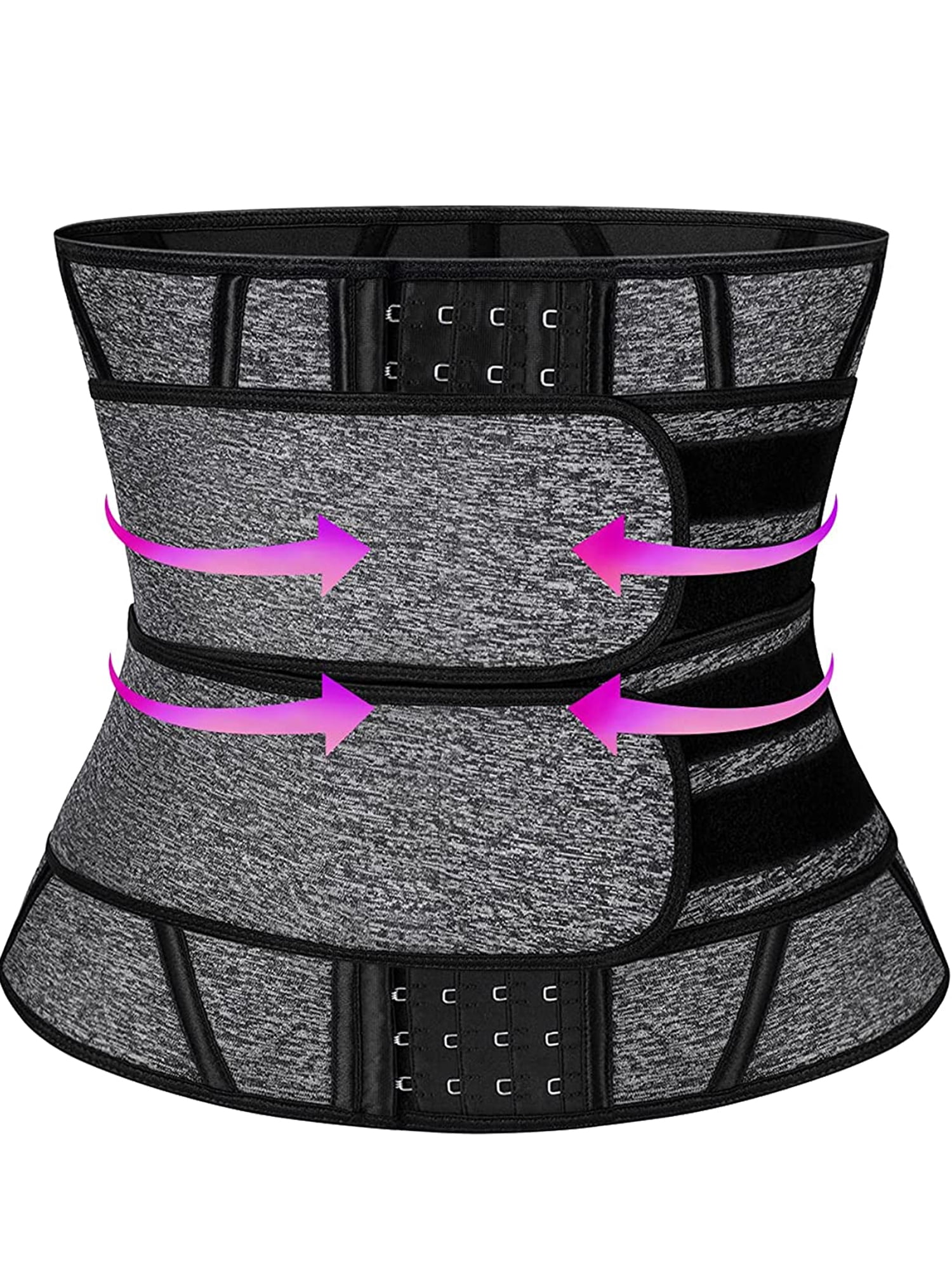 MISS MOLY Neoprene Sauna Waist Trainer Sweat Girdle Belt for Women ...