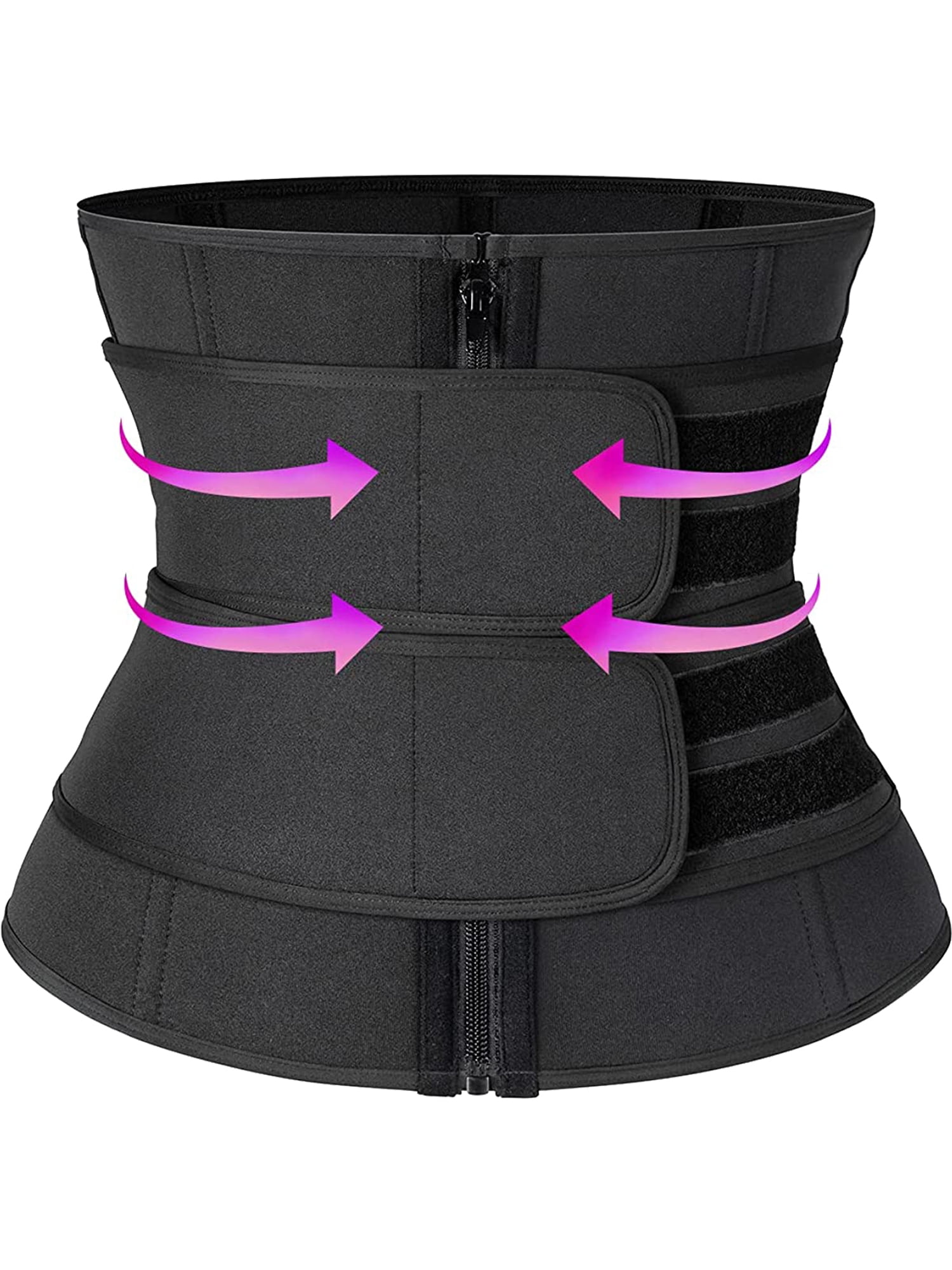 MISS MOLY Neoprene Sauna Waist Trainer Sweat Girdle Belt for Women ...