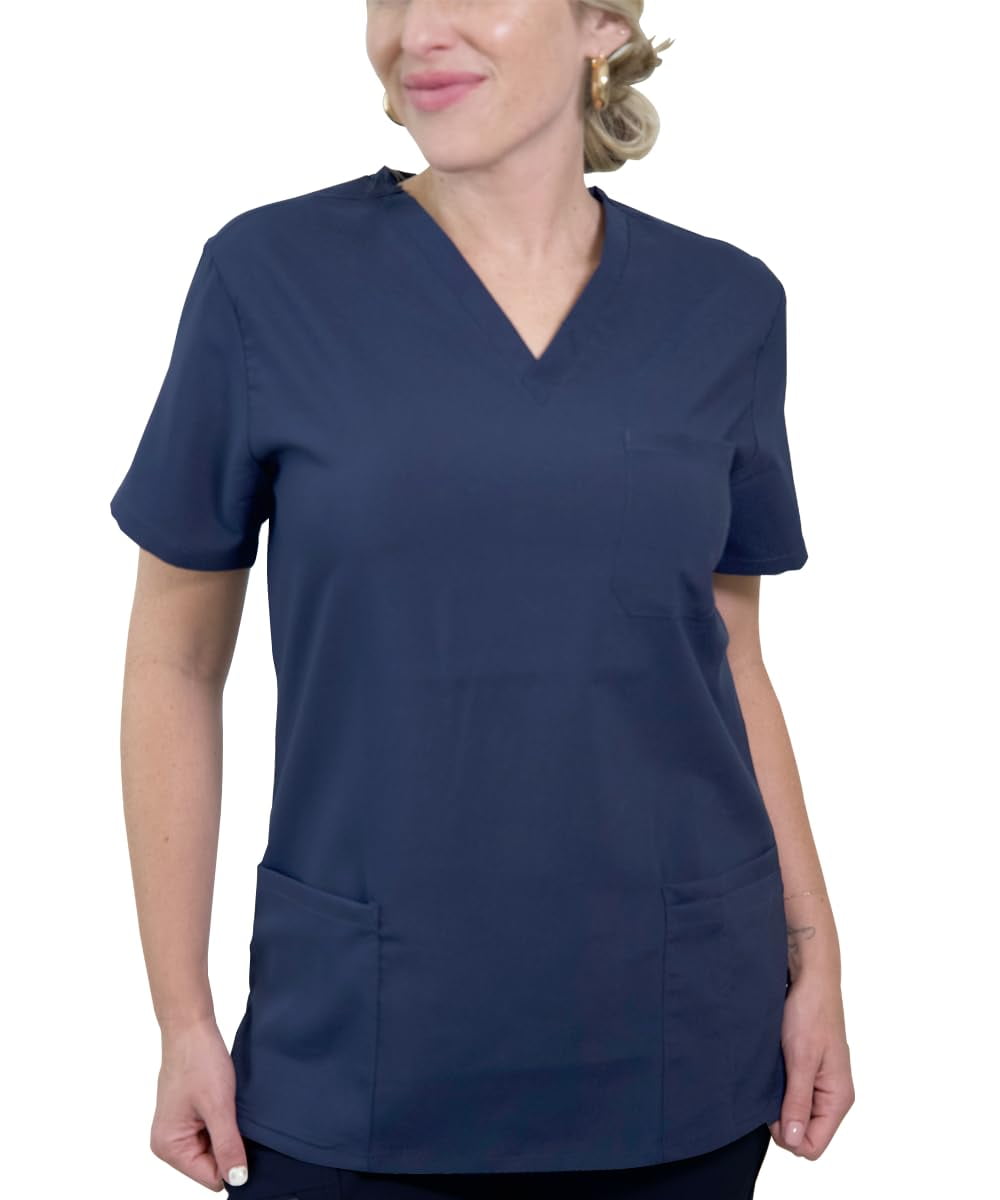 MISS POPULAR Women's Scrub Tops for Medical Professionals, Nurses ...