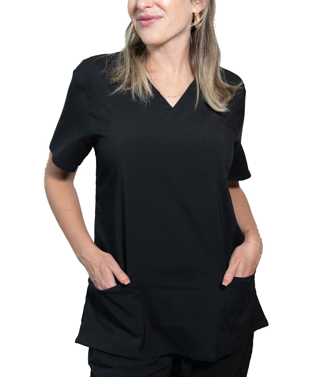 MISS POPULAR Women's Scrub Tops for Medical Professionals, Nurses ...