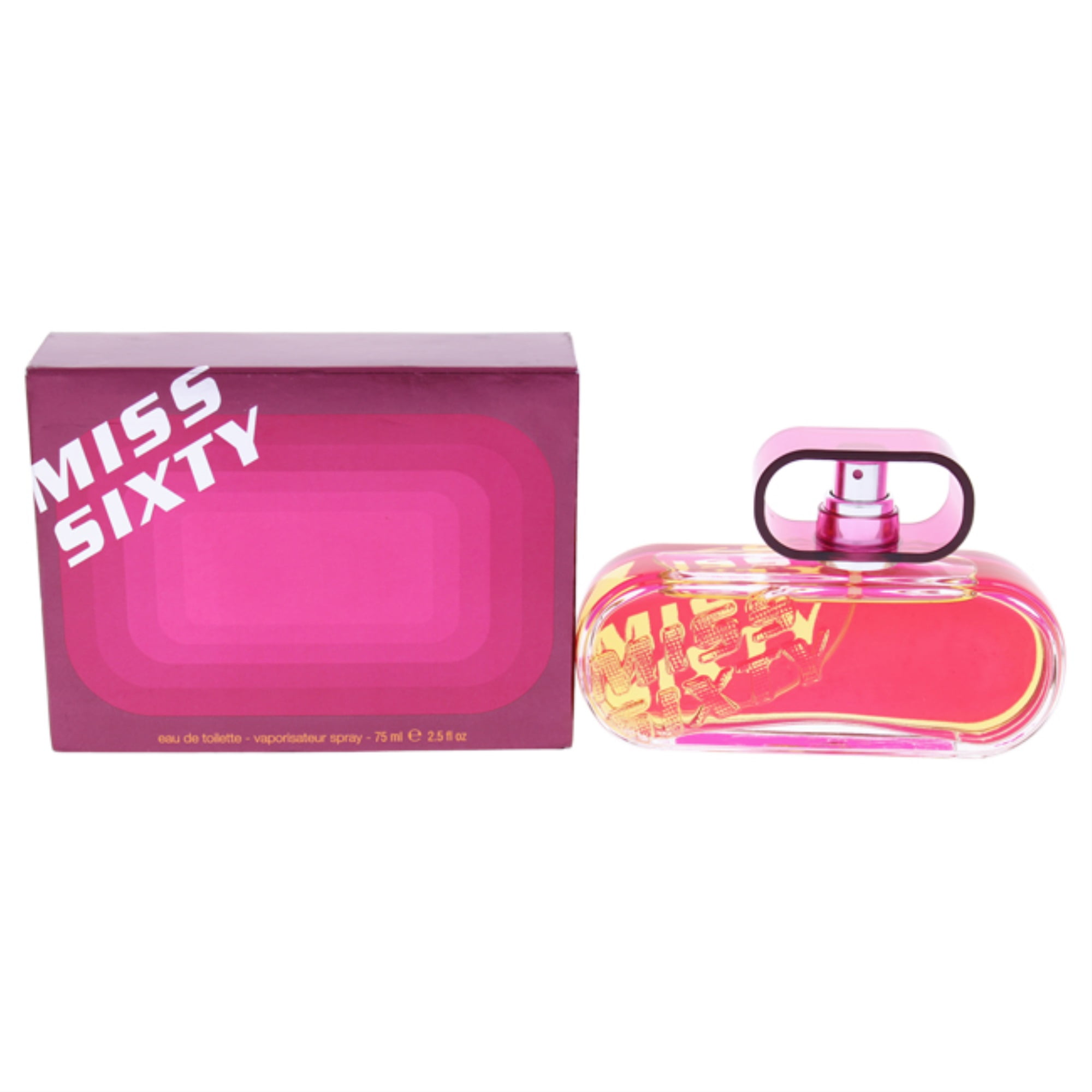 MISS SIXTY by Coty 2.5 oz EDT spray Womens Perfume 75 ml NIB - Walmart.com