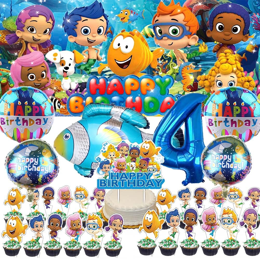 Bubble Guppies Backdrop