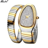 MISSFOX Watch Snake Head High-end Snake-shaped Personality Unique ...