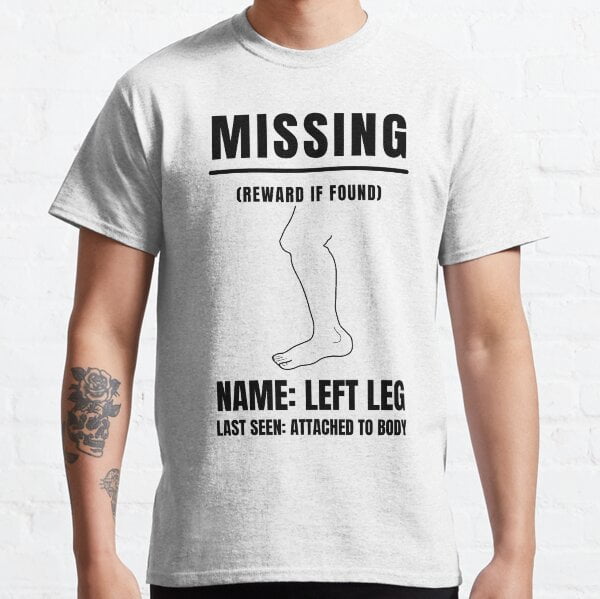 MISSING LEG, Amputation, Leg Amputee, Amputee Humour, Amputee, Amputee ...