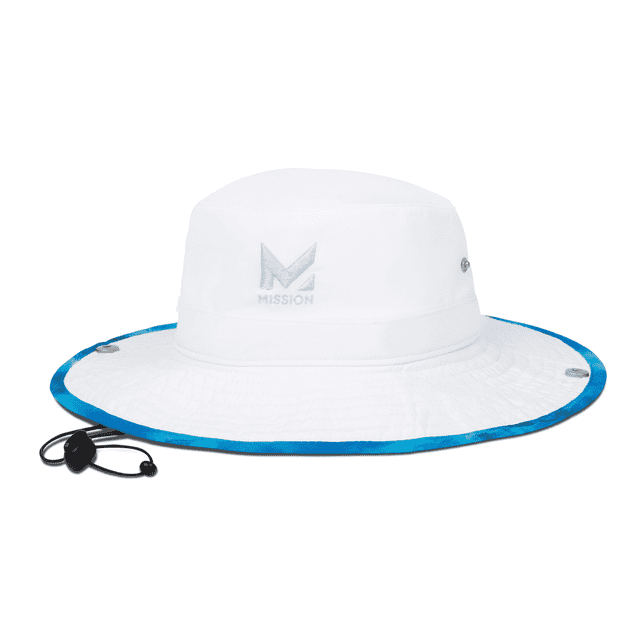 MISSION 3” Wide Brim Adult Cooling Bucket Hat, Evaporative Cooling ...