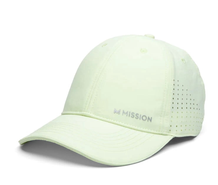 MISSION Cooling Performance Hat Lime Cream– UPF 50 Lightweight ...