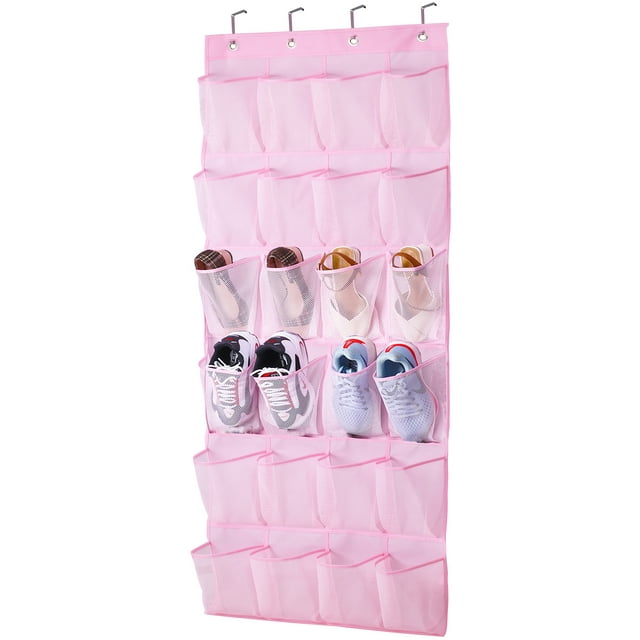 MISSLO Kids Shoe Organizer Door Hanging Baby Closet Storage over the ...