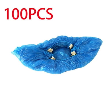 MISSMILE 100Pcs Shoe Covers,Versatile Disposable Booties,Protective Non ...