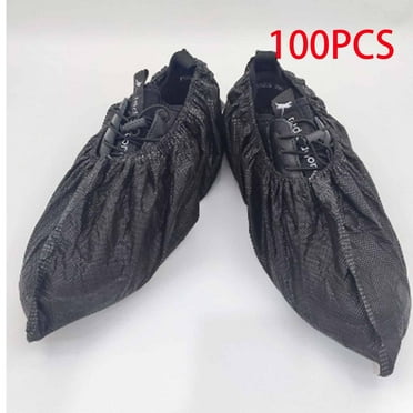 Medline Disposable Non-Skid Polypropylene XL Shoe Covers, Medical Foot ...