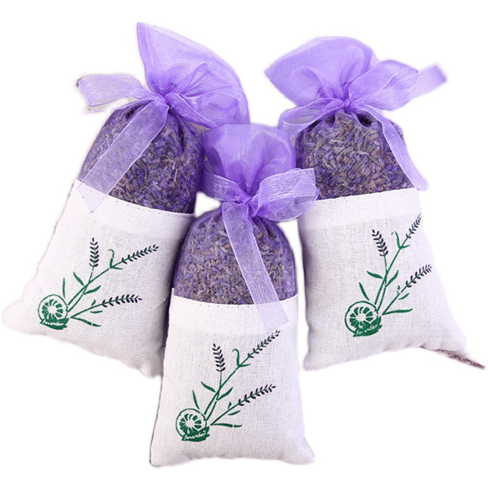 MISSMILE 12Pcs Sachet Bags,Fresh Lavender Empty Sachet Bags,Relaxing ...